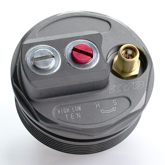 KYB Genuine Top cap assembly STD right CRF450 16