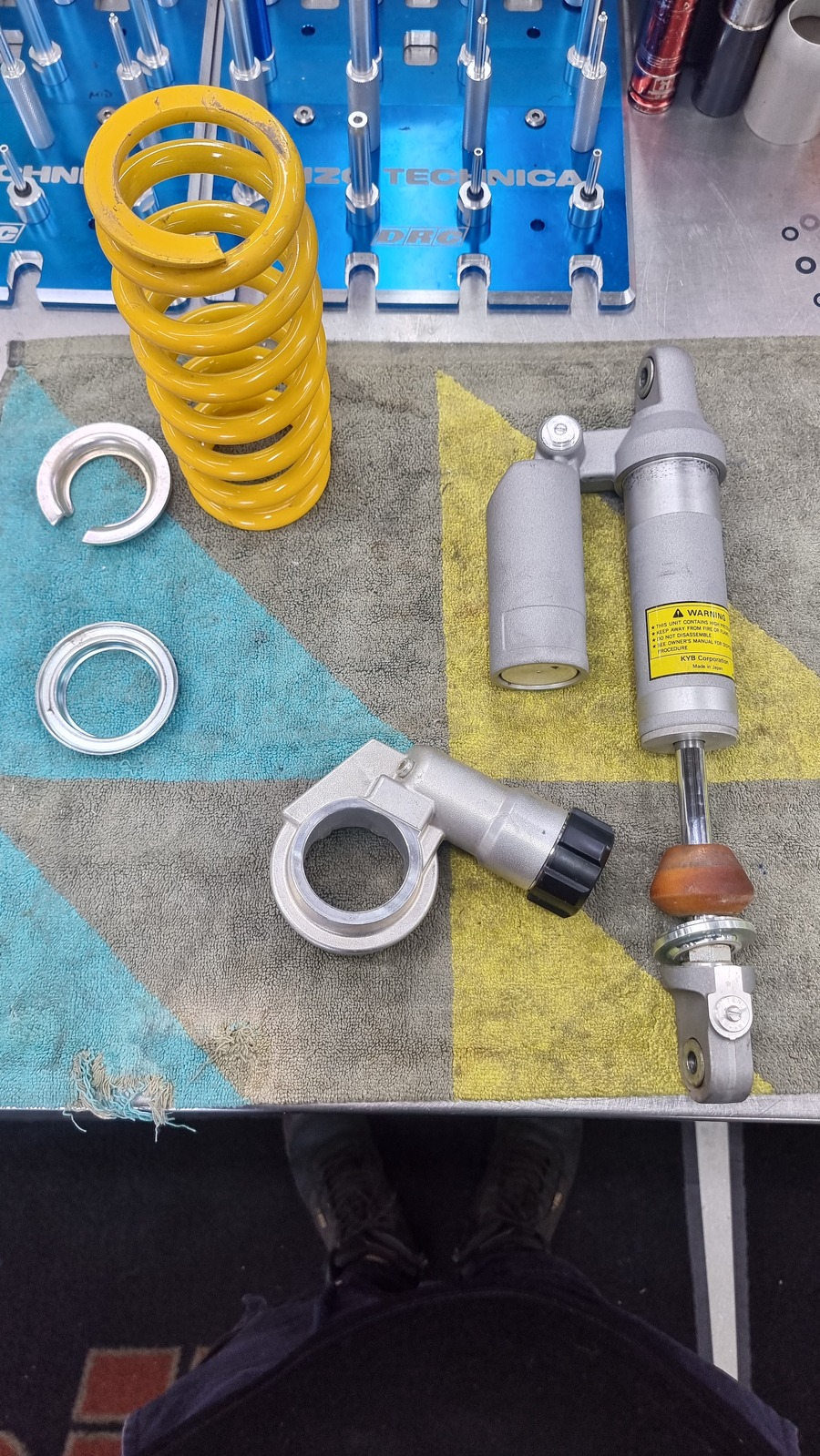 Full suspension setup revalve Ducati Desert X 2023