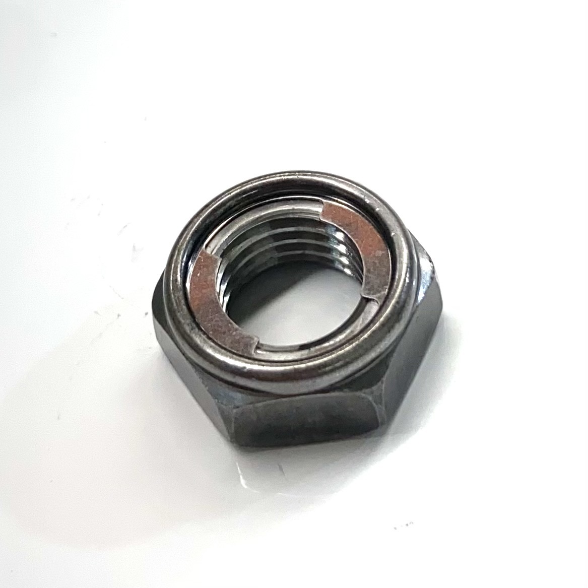 12x1.5 Half nut self locking steel insert
