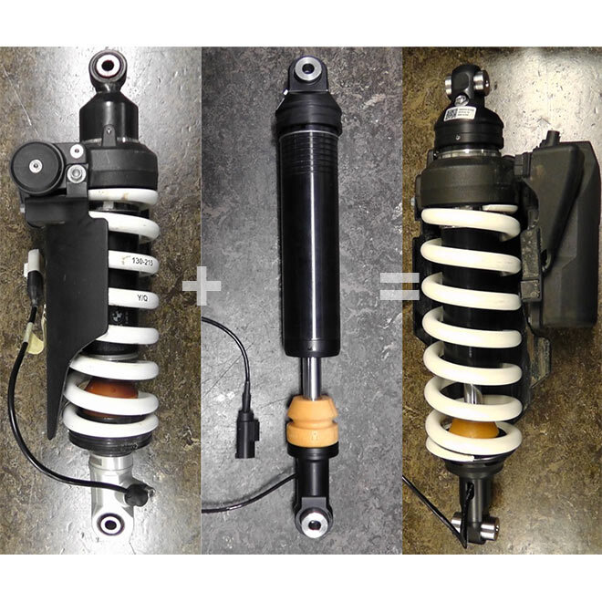 TracTive X-CHANGE Dynamic ESA Front Shock Upgrade BMW K1600B (Bagger)