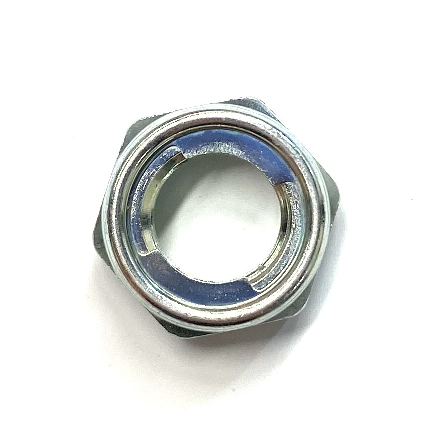 12x1.25 Half Nut Self Locking Steel Insert