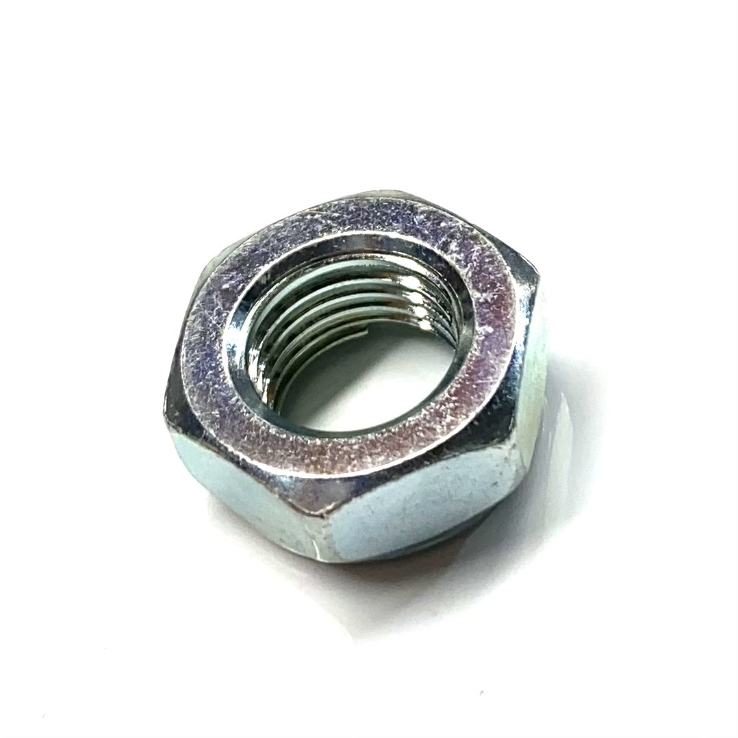 12x1.25 Half Nut Self Locking Steel Insert