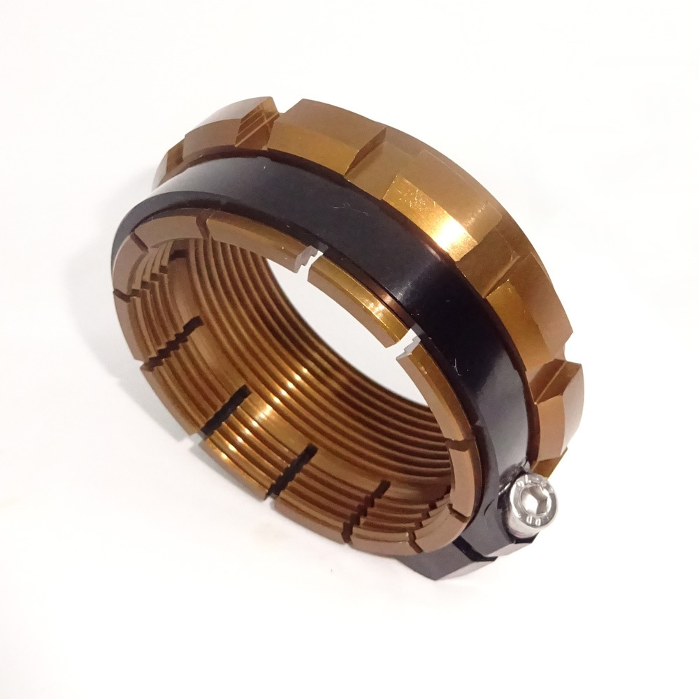 Aluminum spring preload adjuster included of aluminum clamp for shock ...